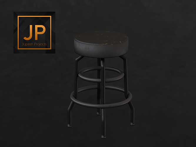 Second Life Marketplace - 14.[Mamere] Ramen shop Takedaya (stool – Black)